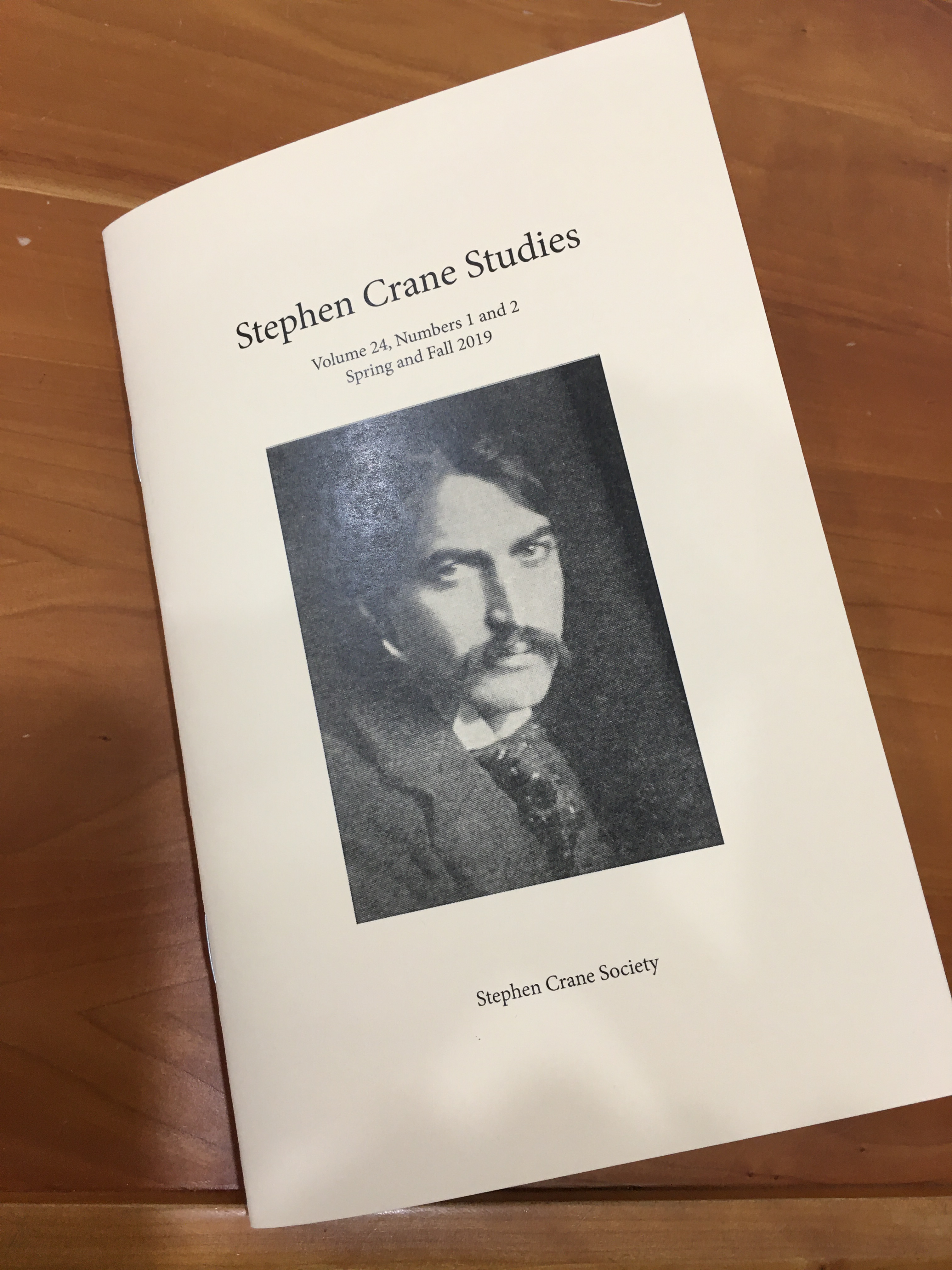 Stephen Crane Studies volume 24 is here | The Stephen Crane Society